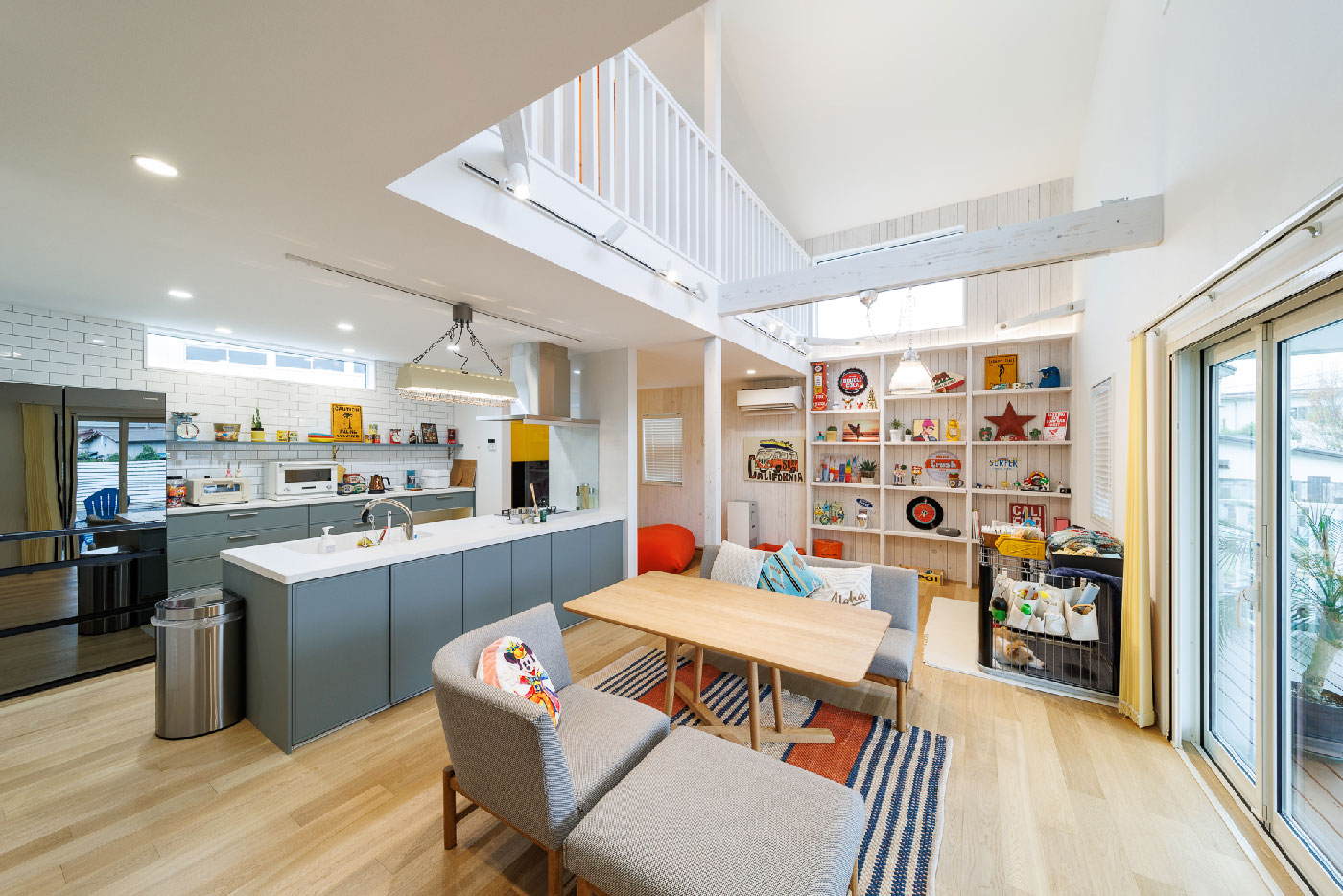 ソーカルハウス施工事例 | ソーカルハウス（So-Cal House）-材木屋「長谷萬（ハセマン）」がつくる木の住まい- 群馬・館林の注文住宅